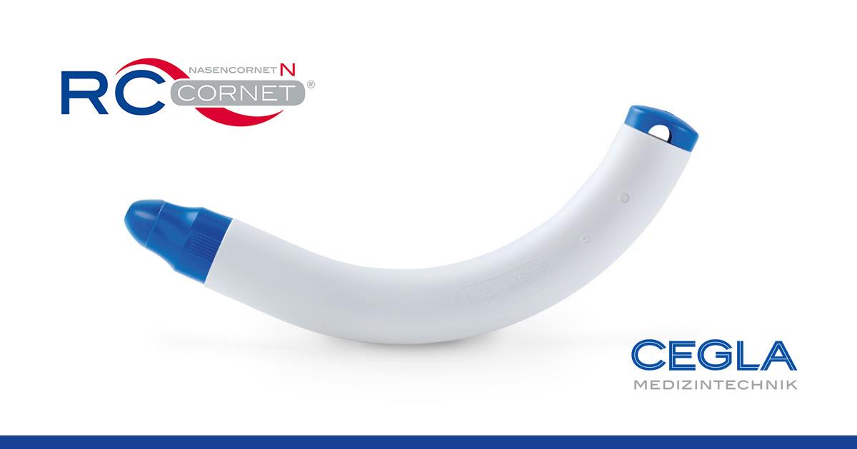 Das RC-Cornet®N (Nasencornet): Für einen freien Nasen-Rachen-Raum!