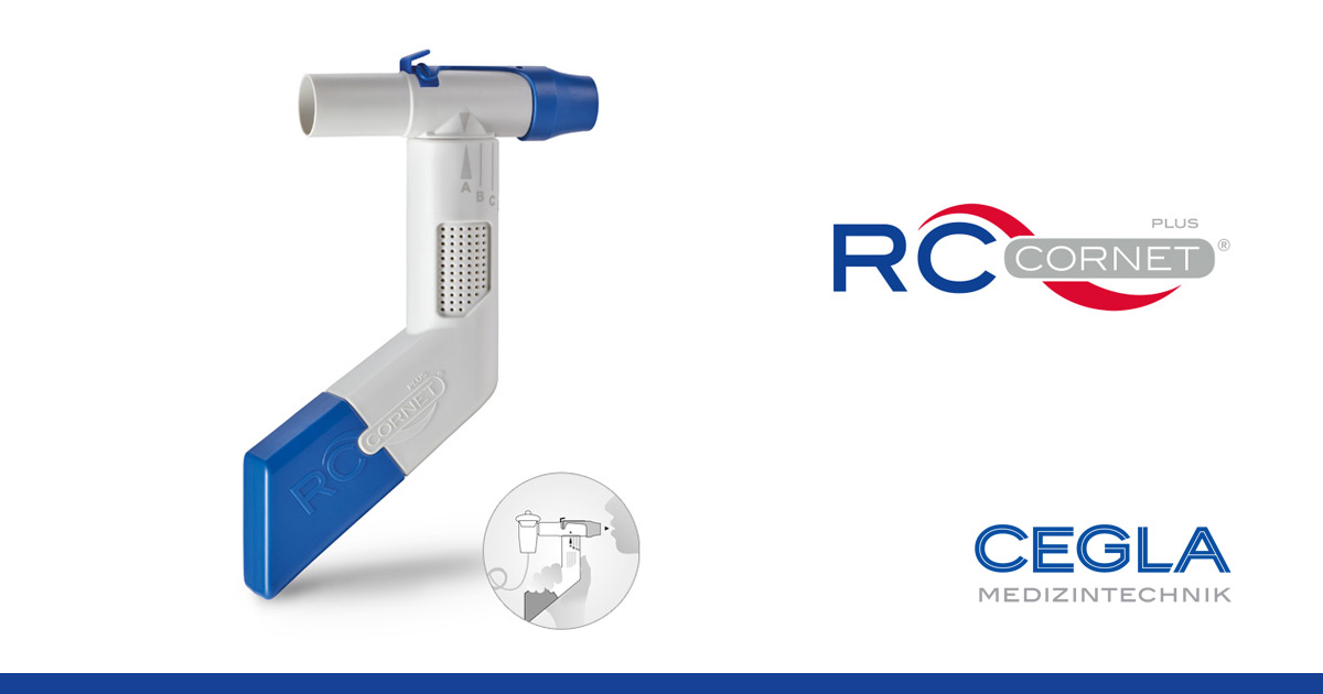 Atemtherapiegerät RC-Cornet® PLUS für Kliniken | CEGLA Medizintechnik