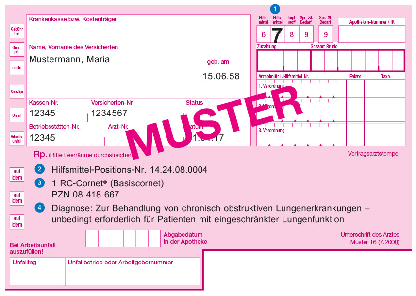 RC-Cornet® (Basiscornet): Effektive Hilfe bei Bronchialerkrankungen!
