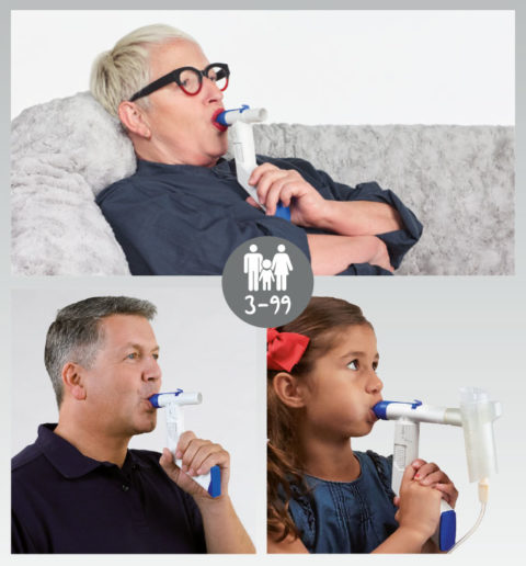 PEP / OPEP therapy device RC-Cornet® PLUS