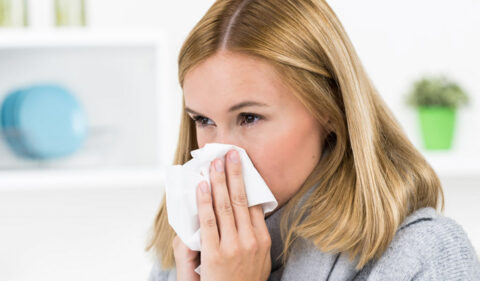 Postnasal drip syndrome (PNDS)
